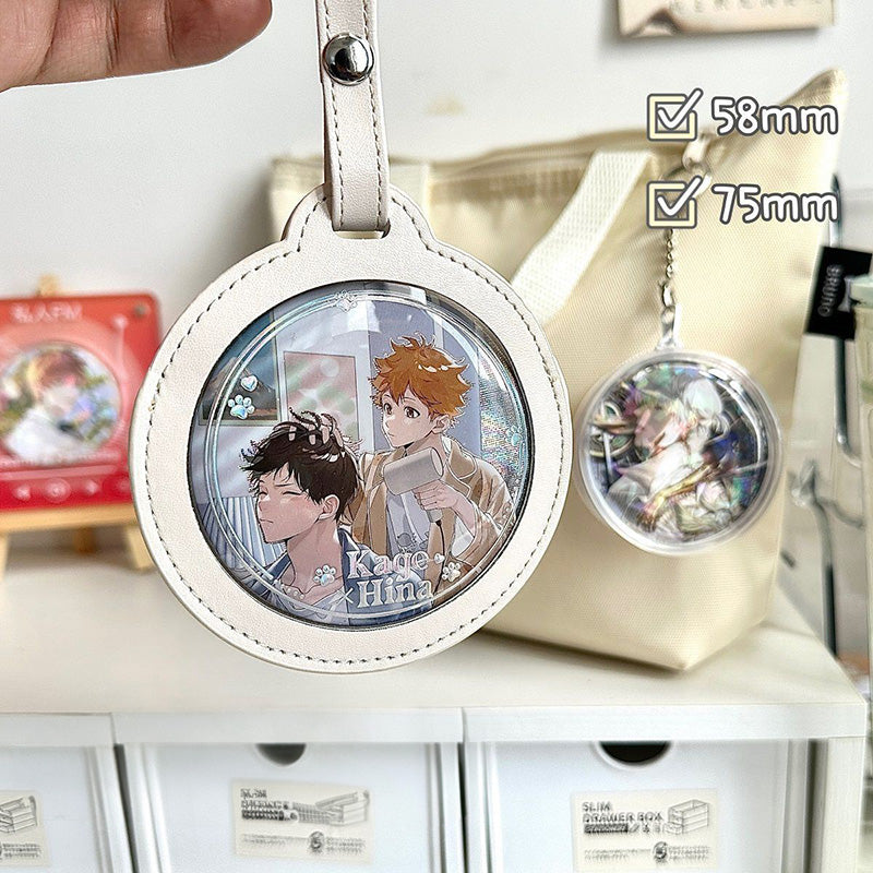 Anime Badge Protective Sleeve Keychain – Ita Bag Shop