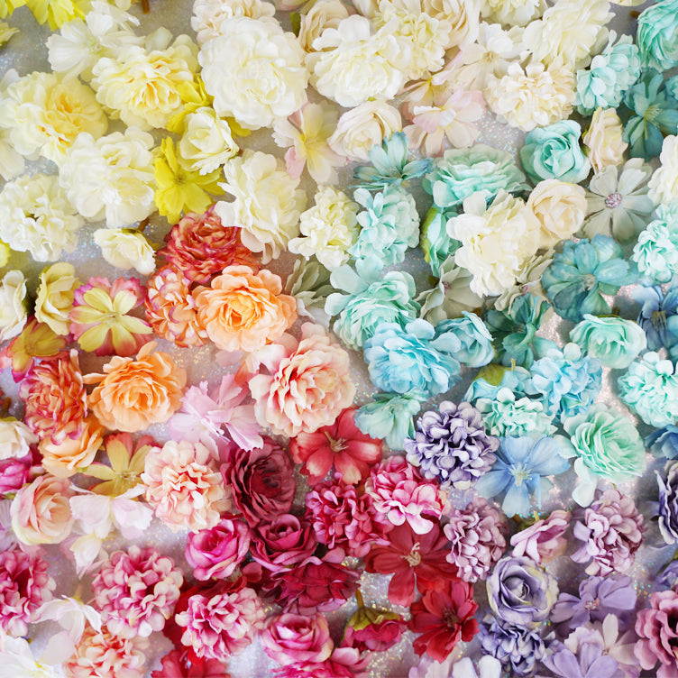 Rose Silk Flower Combination Ita Bag Accessories – Ita Bag Shop